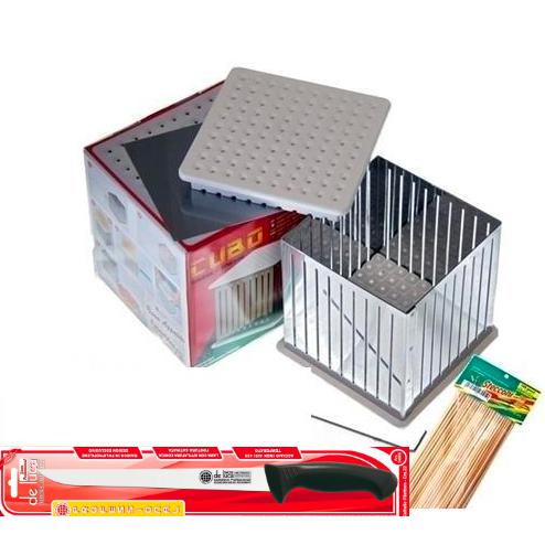 Complete Arrosticini / Speducci Maker Set with Knife & Skewers - Makes ...