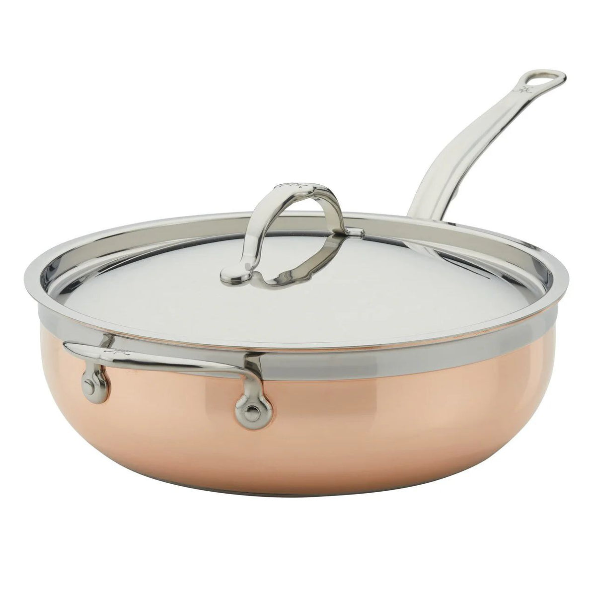 Hestan CopperBond Copper Saucier 5 Qt / 28cm - Made in Italy - 31601 ...