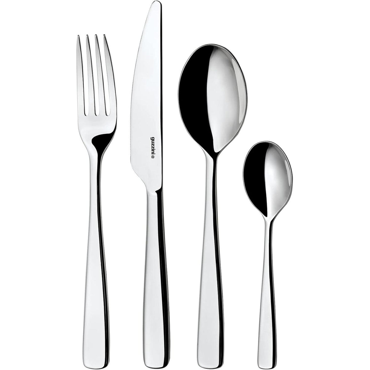 Guzzini 24 Piece Cutlery Set Stainless Steel 'Grace' — Consiglio's ...