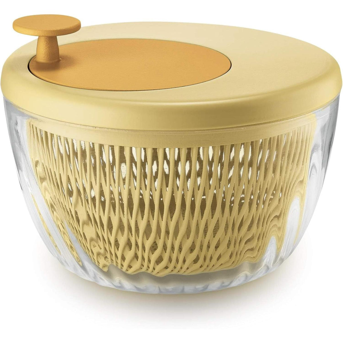 Guzzini Salad Spinner and Store 26 cm Yellow - Made in Italy ...