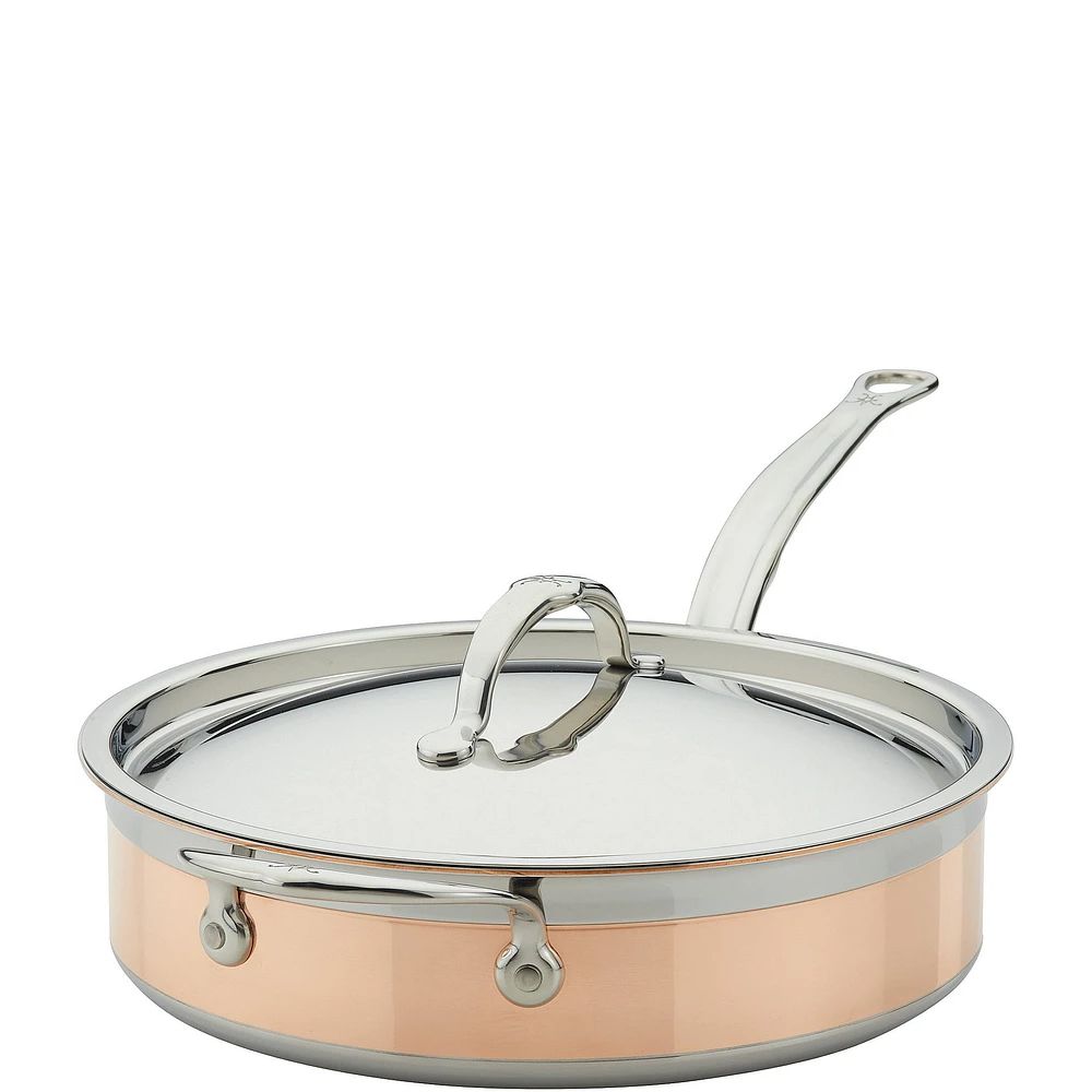 Hestan CopperBond Copper Sauté Pan 3.5 Qt / 26 cm - Made in Italy - 31 ...