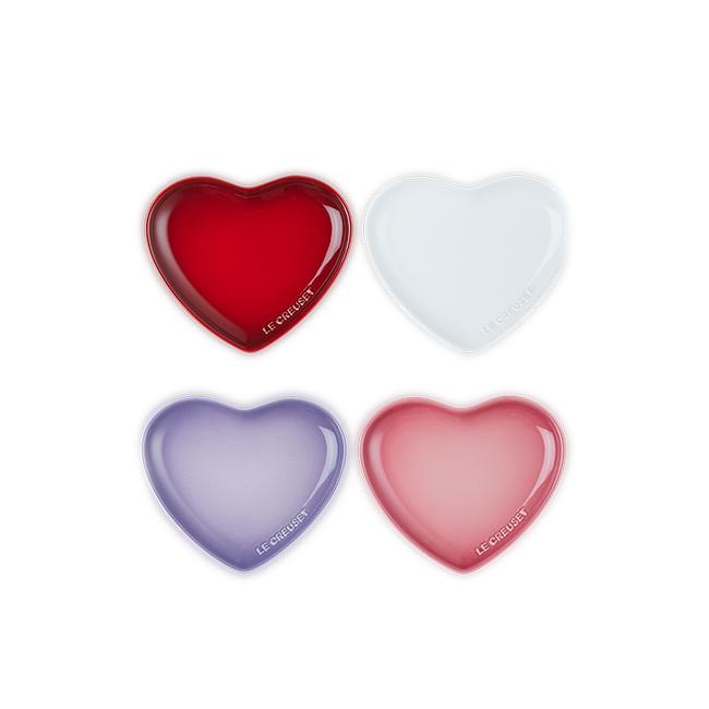 Le Creuset Heart Sphere Plate Set of 4 - LIMITED EDITION — Consiglio's ...