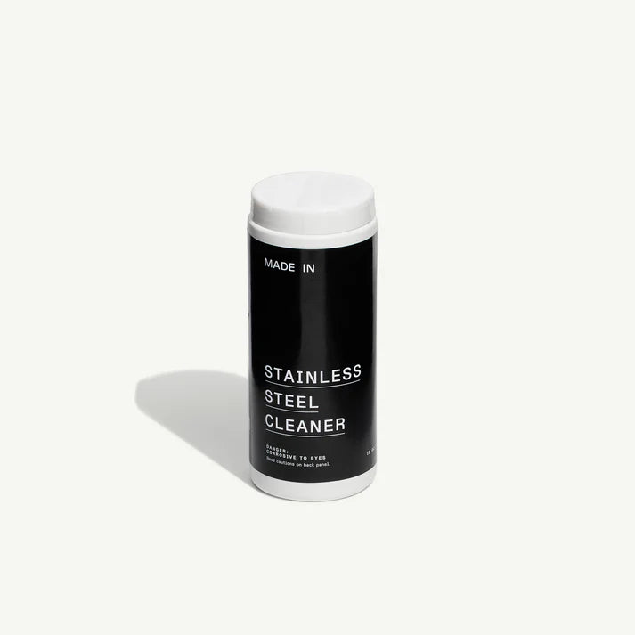 Made In Stainless Steel Cleaner 12oz/340g — Consiglio's Kitchenware