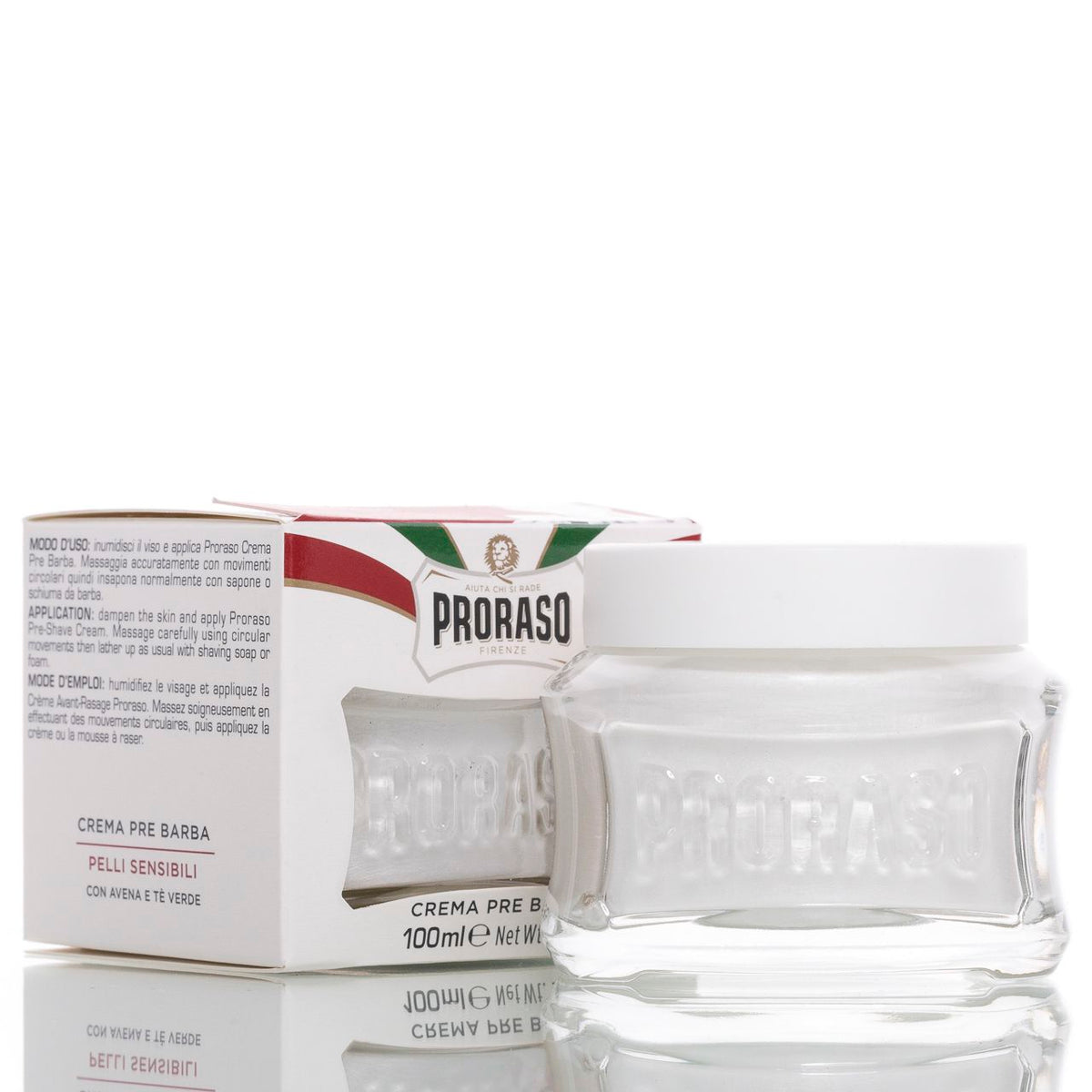 Proraso Pre-Shave Cream Sensitive Skin 100mL — Consiglio's Kitchenware