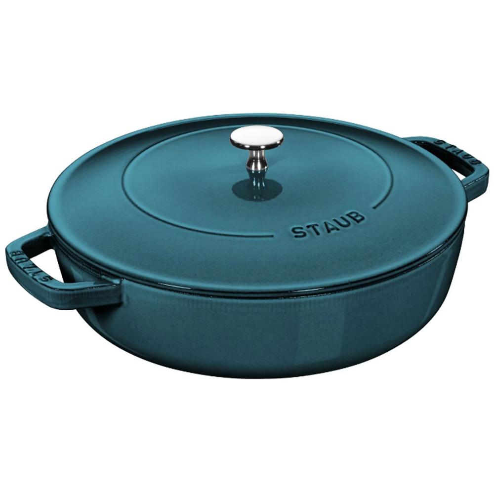 Staub - 3.8L (4QT ) 28cm La Mer Chistera Braiser — Consiglio's Kitchenware